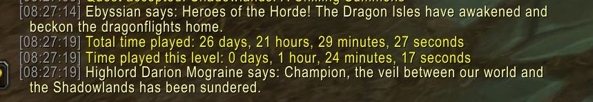 How To See Total Time Played In World Of Warcraft SteelSeries