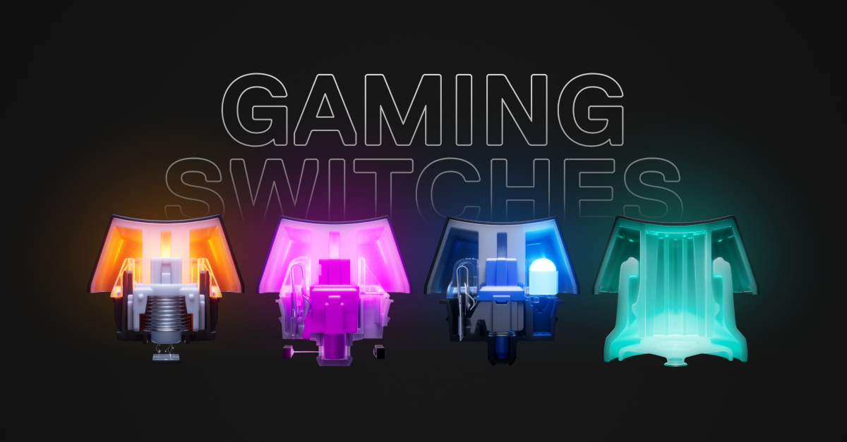 Gaming Keyboard Switches | SteelSeries | SteelSeries