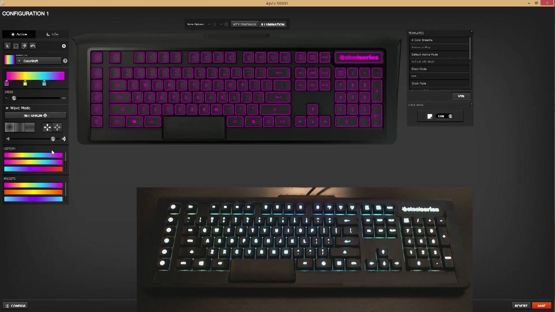 Apex M800 Illuminated Mechanical Gaming Keyboard|SteelSeries