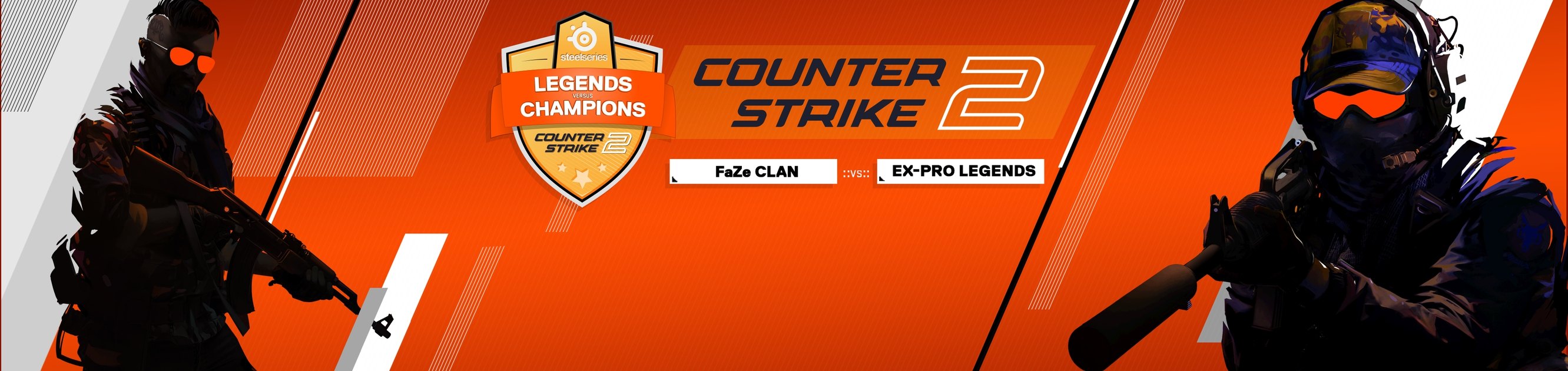First Ever Counter-Strike 2 Tournament: Legends vs Champions | SteelSeries