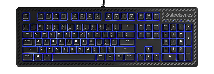 Apex 100 Backlit Anti-Ghosting Membrane Gaming Keyboard | SteelSeries