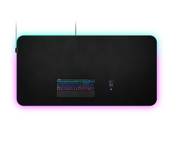 QcK RGB Mouse Pads, 3XL, 4XL, 5XL Gaming Mouse Pads | SteelSeries