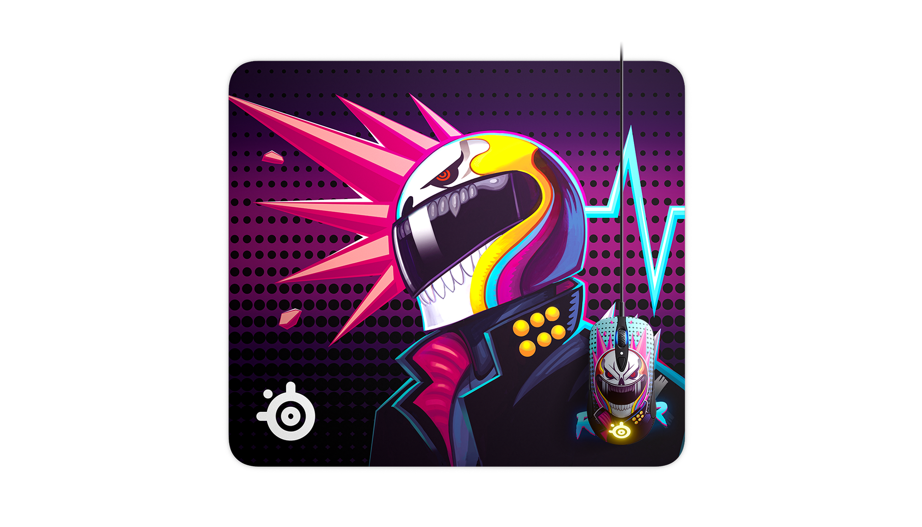 QcK L Neon Rider Edition | SteelSeries