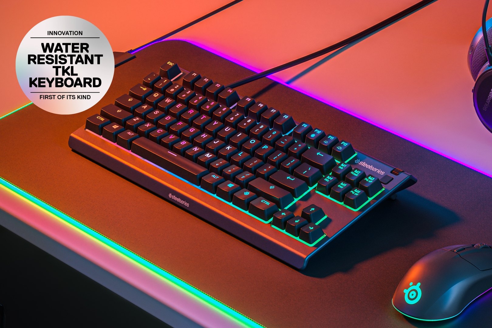 Apex 3 TKL Water resistant Gaming Keyboard SteelSeries SteelSeries